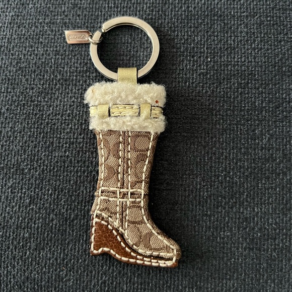 Coach | Accessories | Coach Boot Keychain | Poshmark